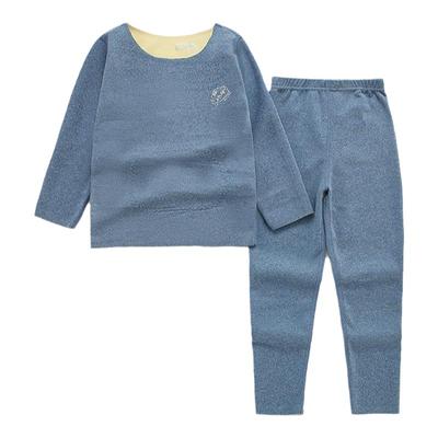 儿童德绒内衣套装冬季