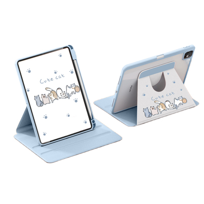 三折ipad保护壳可旋转轻薄新款