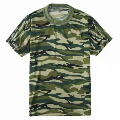 夏季薄款迷彩军训服套装