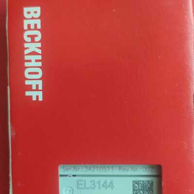 倍福BECKHOFF模块EL3144  全新原装正品-议价