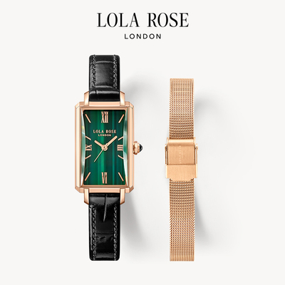 LolaRose罗拉玫瑰小绿表女款手表