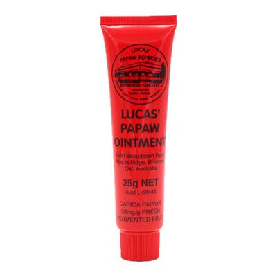 澳大利亚直邮Lucas Papaw澳洲番木瓜膏润唇膏万用膏滋润防干正品