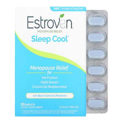 Estroven,每日一片&amp;nbsp;睡眠帮助囊片女性健康