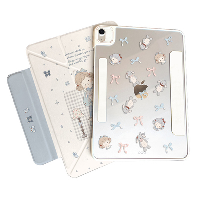 morock平板保护壳适用air7保护壳ipadmini7保护套2025pro11寸外壳10代带笔槽13寸防护壳air6/5/4磁吸防弯壳子