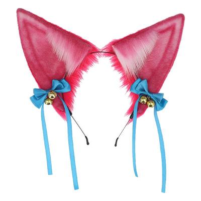 仿真灵魂莲华cosplay毛绒头饰