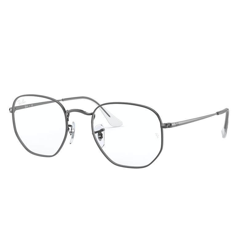 RayBan雷朋光学镜架金属全框不规则复古文艺气质近视镜框RX6448_虎窝淘