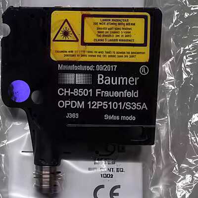 议价Baumer保盟光电开关激光传感器OPDM 12P5101/S35A全新原装现