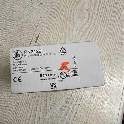 议价-IFM压力传感器易福门PN3129实物图