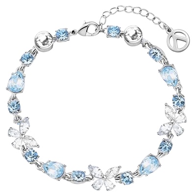 VIVIWELL冰蓝蝶踪七夕礼物手链