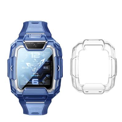 适用于华为儿童手表5Pro保护壳钢化膜智能手表5Pro钢化膜保护套TGR-L10贴膜5PRO表壳防刮防摔高清膜保护膜