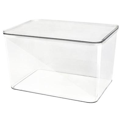 透明收纳盒加厚带盖防尘
