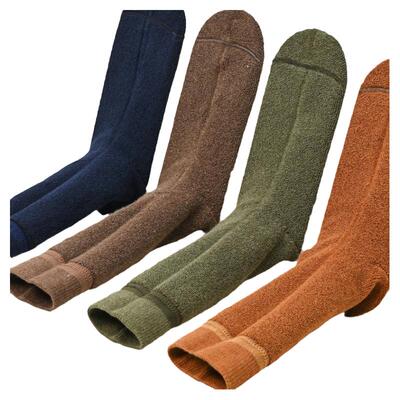 保暖男士纯棉无骨缝头中筒袜加厚