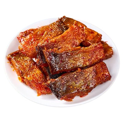 香辣鱼排湖南特产即食腊鱼块