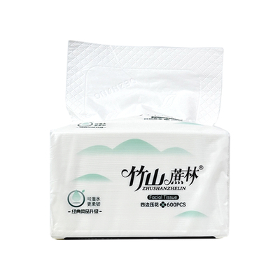 竹山蔗林抽纸餐巾纸包装江浙沪皖