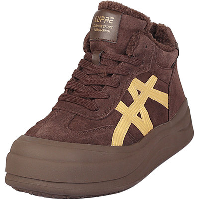 大码女鞋41-43胖mm鞋宽胖脚休闲棉鞋2025冬加绒新款舒适大号板鞋