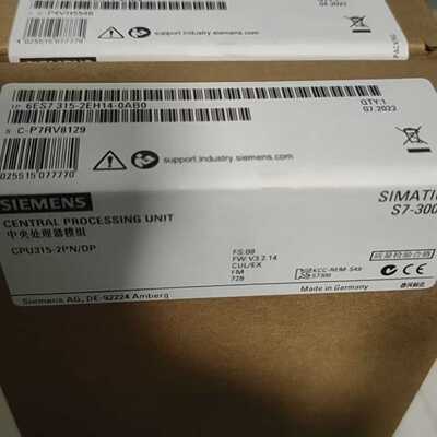 议价6ES7315-2EH14-0AB0 6AG1315-2EH14-7AB0/2AY0 大量现货秒发