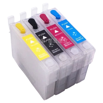 兼容爱普生WF7610 7620 7710 3620 WF2810 WF3720 WF2750填充墨盒