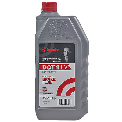 布雷博DOT4LV刹车油1L