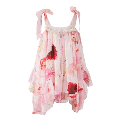 【XIAOLI筱李】印花短款连衣裙