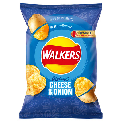 英国Walkers薯片网红解馋小零食