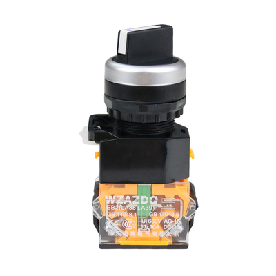 奥尊 银点LA38-11X2 20X3二挡三档选择按钮旋钮旋转电源开关22MM