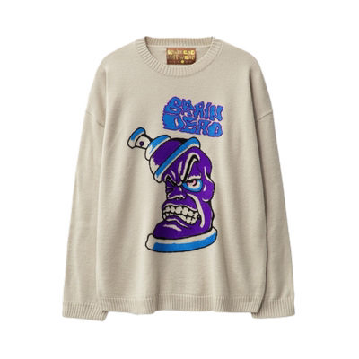 Brain Dead SPRAY CAN SWEATER 针织衫男HBX