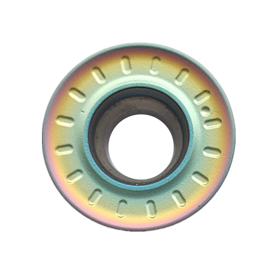 彩色淬火钢数控铣刀片rpmt1204