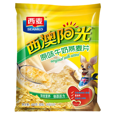 原味膳食纤维牛奶燕麦片