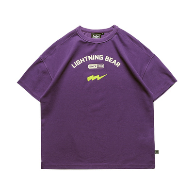 宽松短袖T恤lnbr潮流青年