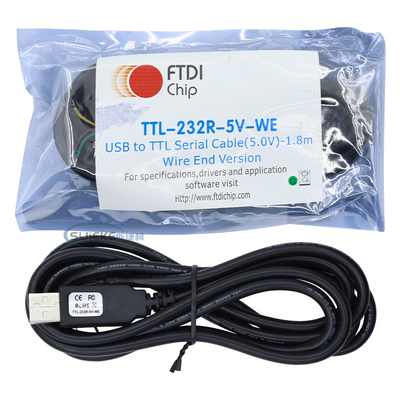 TTL-232R-5V-WEUART编程器线缆