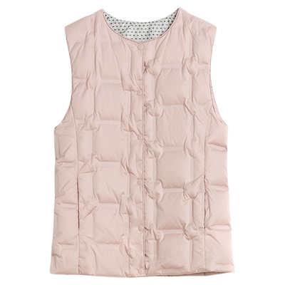 雅鹿石墨烯羽绒马甲女