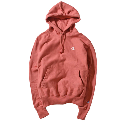 冠军加绒刺绣帽衫连帽卫衣