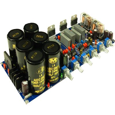 72942.1声道低音炮功放板成品