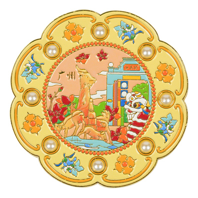 猫的天空之城广州金属随身镜醒狮