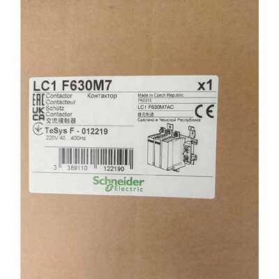 议价LC1F630M7接触器原装进口接触器带有原装线圈可维修