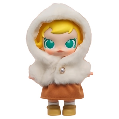 泡泡玛特Molly积极入冬指南手办