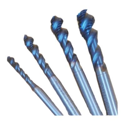 短刃粉末含钴涂层丝攻高硬度螺旋机用丝锥深孔攻丝盲孔不锈钢先端