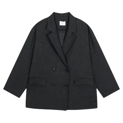 LOWRYS FARM外套女2026春季新款双排扣沉稳通勤休闲西装589176