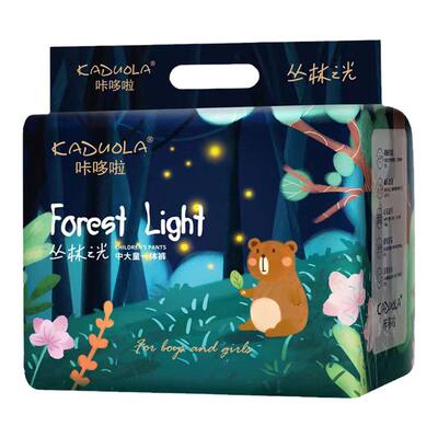 儿童大码拉拉裤咔哆啦透气