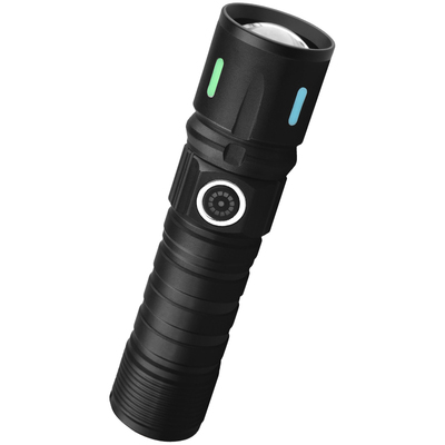 小手电筒强光充电变焦迷你灯