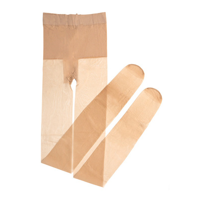 曼姿加大T裆通勤隐形超薄丝袜