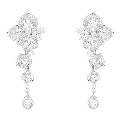 轻奢高级感小众水滴耳夹无耳洞