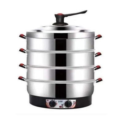 特大号电蒸锅大容量三层蒸煮一体