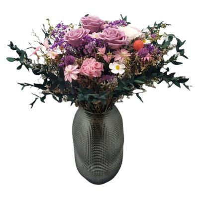 厄瓜多尔永生玫瑰客厅装饰摆件