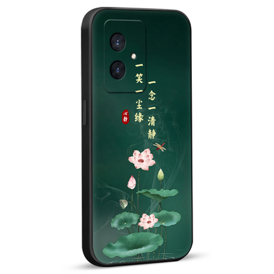 彧玺适用于荣耀100新中式手机壳maa-an00网红超火爆款荣耀100经典国风潮流maa-an00高级设计感荣耀100荷花插