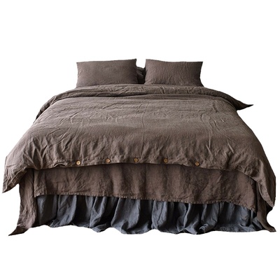 进口法国亚麻纱质朴可选特价枕套