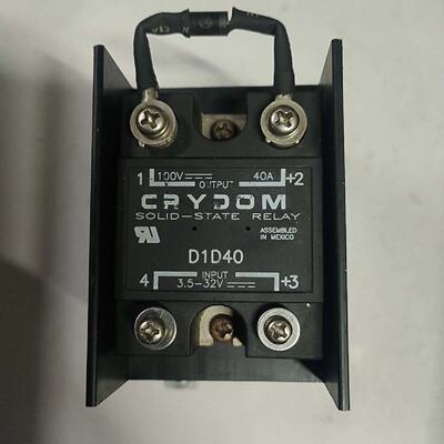 【询价】CRYDOM快达固态继电器，D1D40，40A，成色新适用