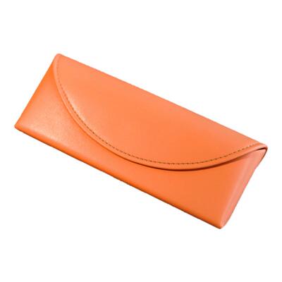 高档皮质眼镜盒软包太阳墨镜盒近视眼镜保护收纳盒磁吸防刮花镜盒