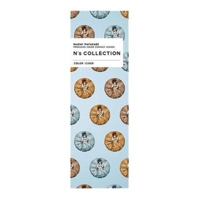n's collection渡边直美网红美瞳彩色隐形眼镜日抛10片装正品