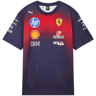 滔搏puma彪马男女法拉利赛车马年特别版运动休闲短袖T恤71384101